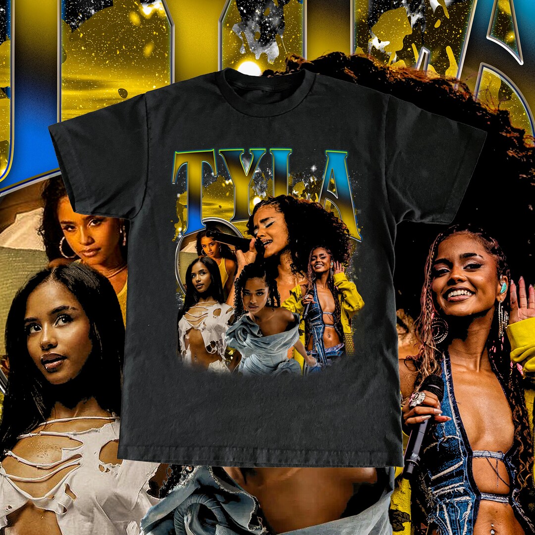 Vintage Tyla Shirt Custom Vintage Design High Quality Tee, Water, Jump ...