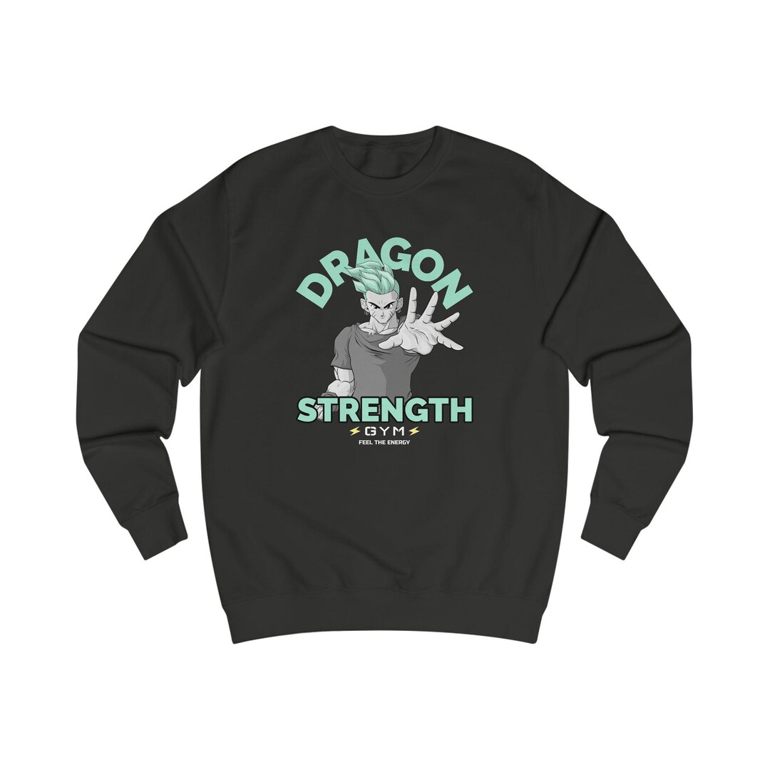 Saiyan-inspired Gym Sweatshirt, Dragon Ball Z Unisex Pullover, Goku ...