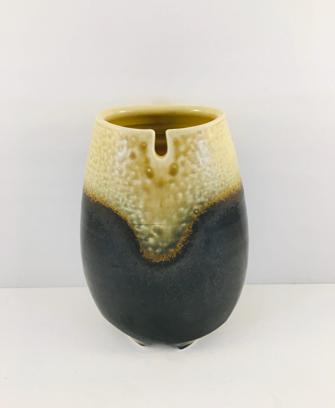 Vintage Art Pottery Vase Artist Signed by Michaelson Marked Cara ...