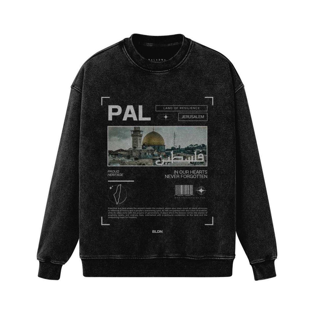 Dome of the Rock, Palestine Drop-shoulder Oversized Sweatshirt - Etsy