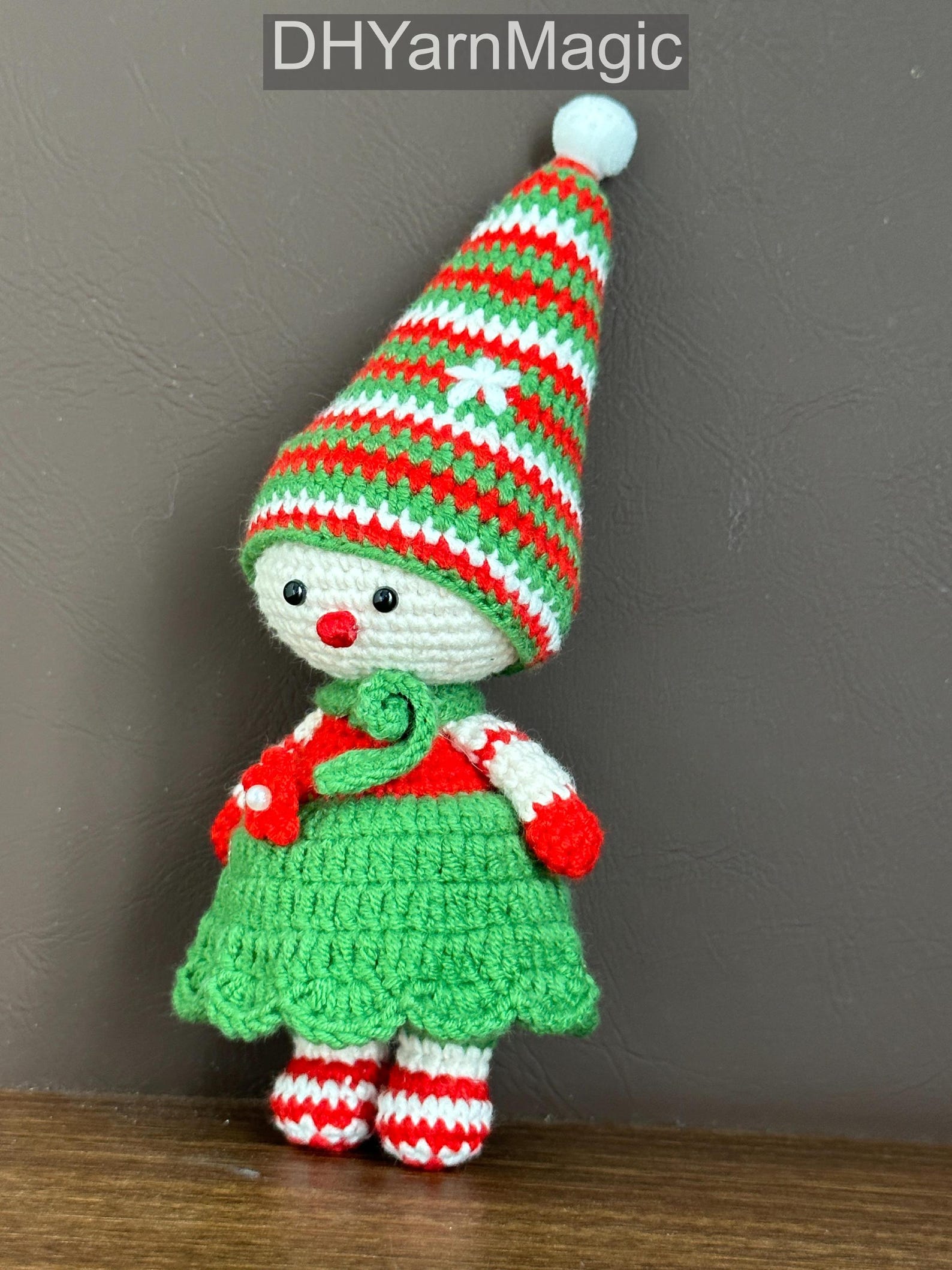 Christmas Elf Doll Crochet Pattern PDF - Easy Amigurumi Tutorial for ...