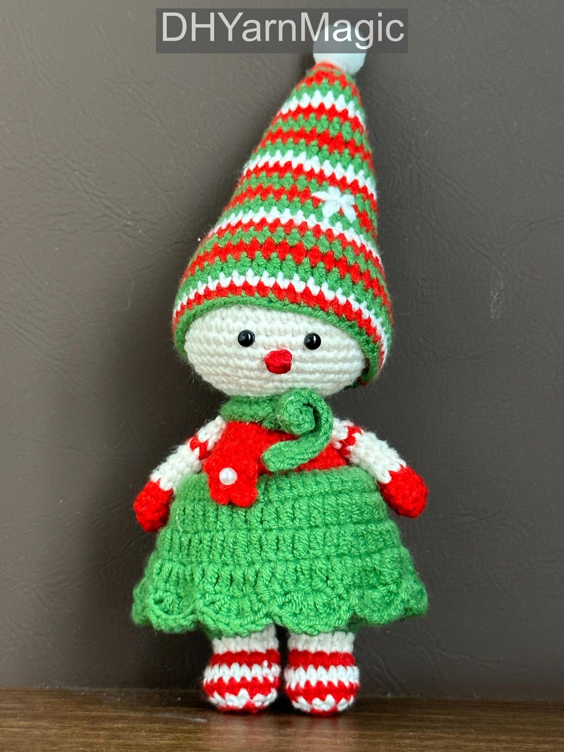 Christmas Elf Doll Crochet Pattern PDF - Easy Amigurumi Tutorial for ...