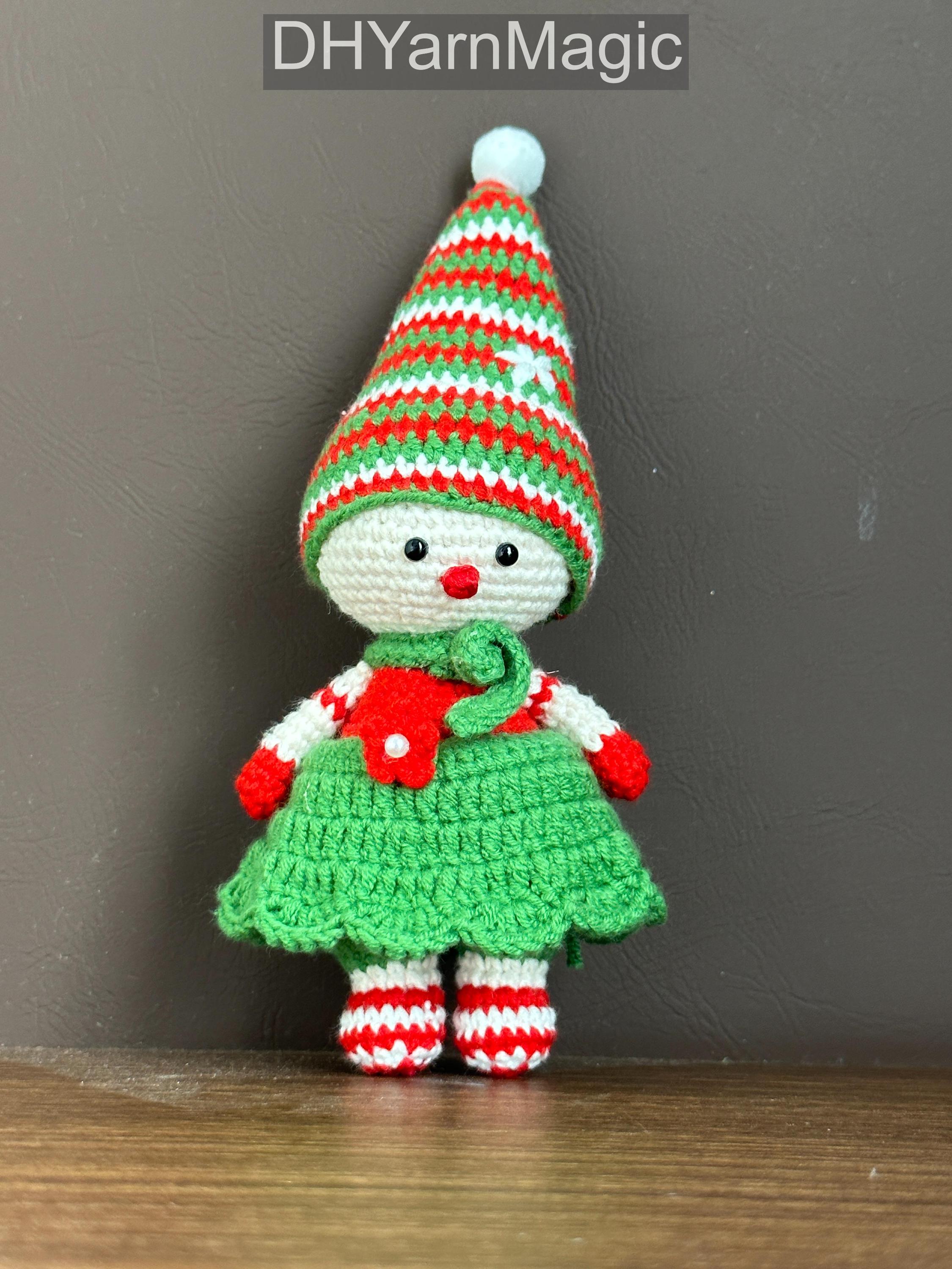 Christmas Elf Doll Crochet Pattern PDF - Easy Amigurumi Tutorial for ...
