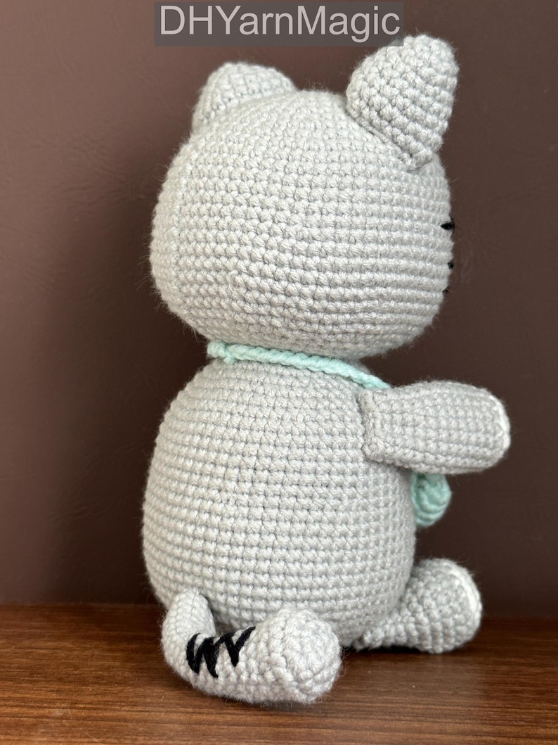 Chubby Cat Crochet Pattern PDF - Beginner-friendly Amigurumi Tutorial ...