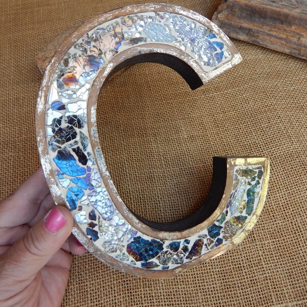Mosaic Letter - Etsy