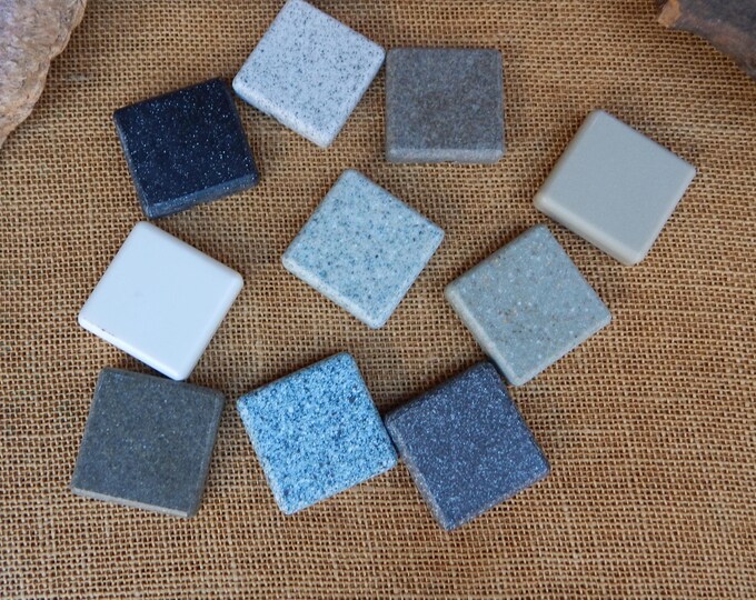 10 Small Corian Tile Samples ~ Trivet Making Supply 2" X 2" Corian Tile ...