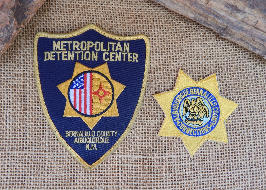 Albuquerque Bernalillo County Police Badge Patch 70's Metropolitan ...
