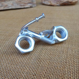 Nuts & Bolts Chopper Motorcycle ~ Handcrafted in New Mexico ~ Artist ...