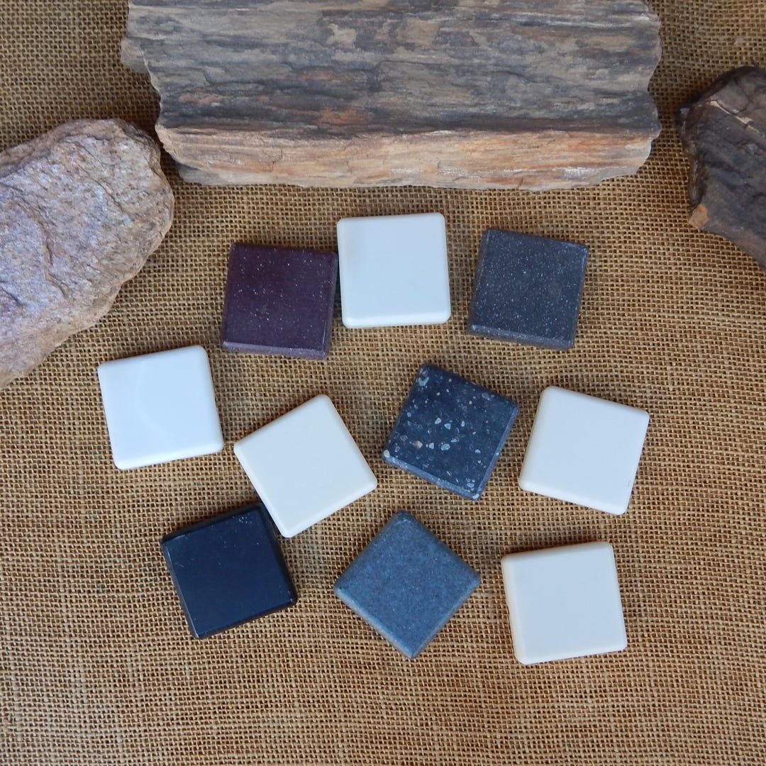 10 Small Corian Tile Samples ~ Trivet Making Supply 2" X 2" Corian Tile ...