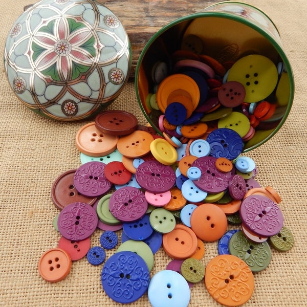 Embossed Buttons - Etsy