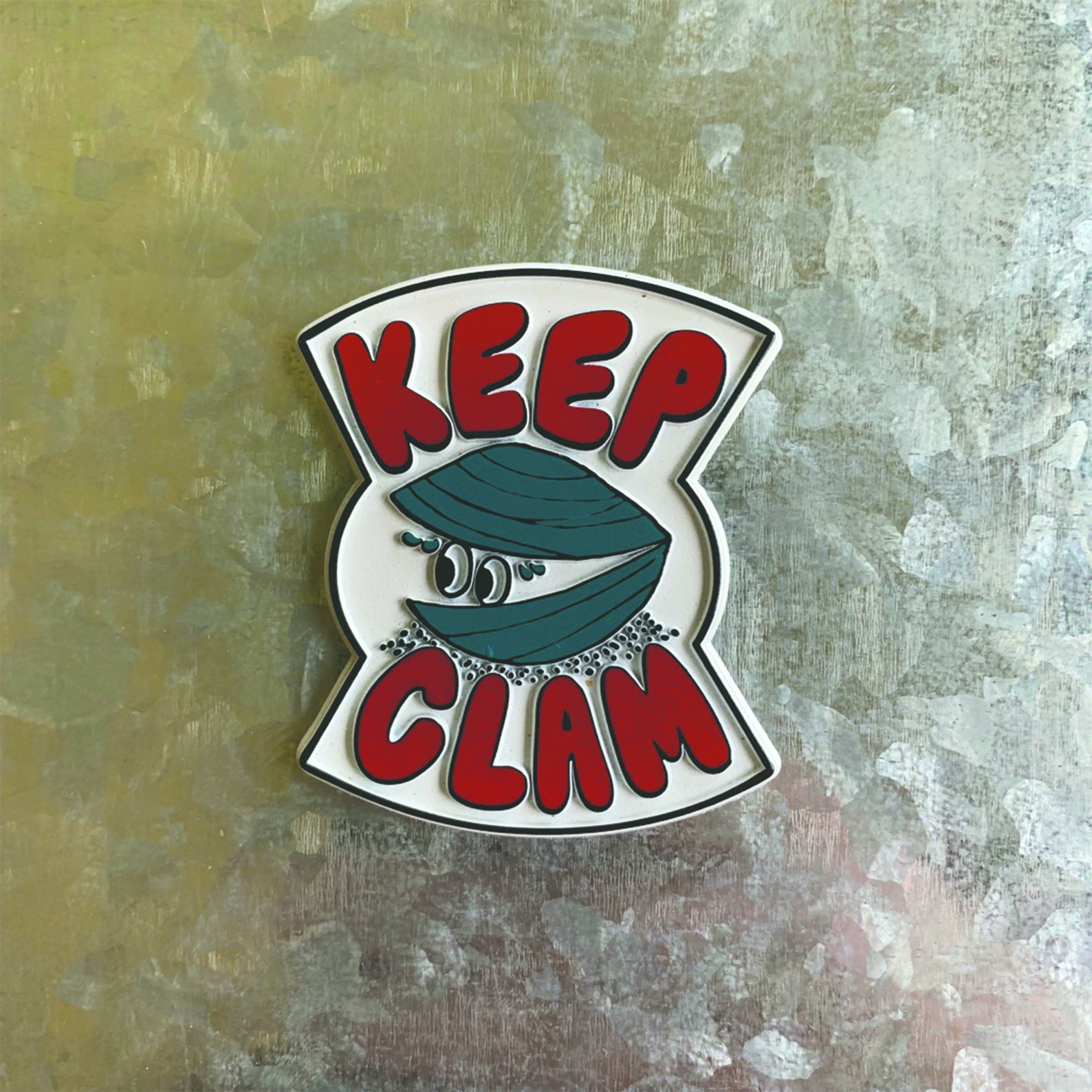 Keep Clam Rubber Magnet - Etsy