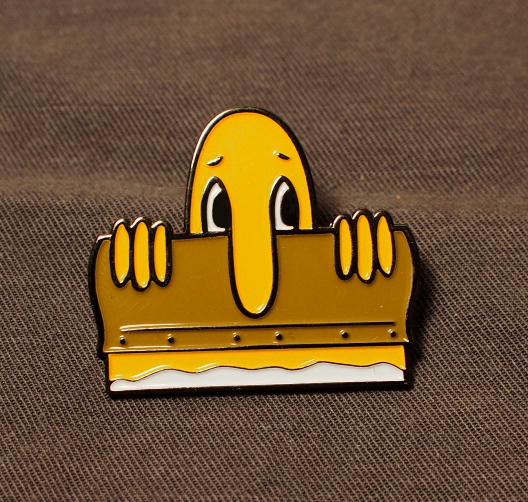 Kilroy Squeegee Enamel Pin - Etsy