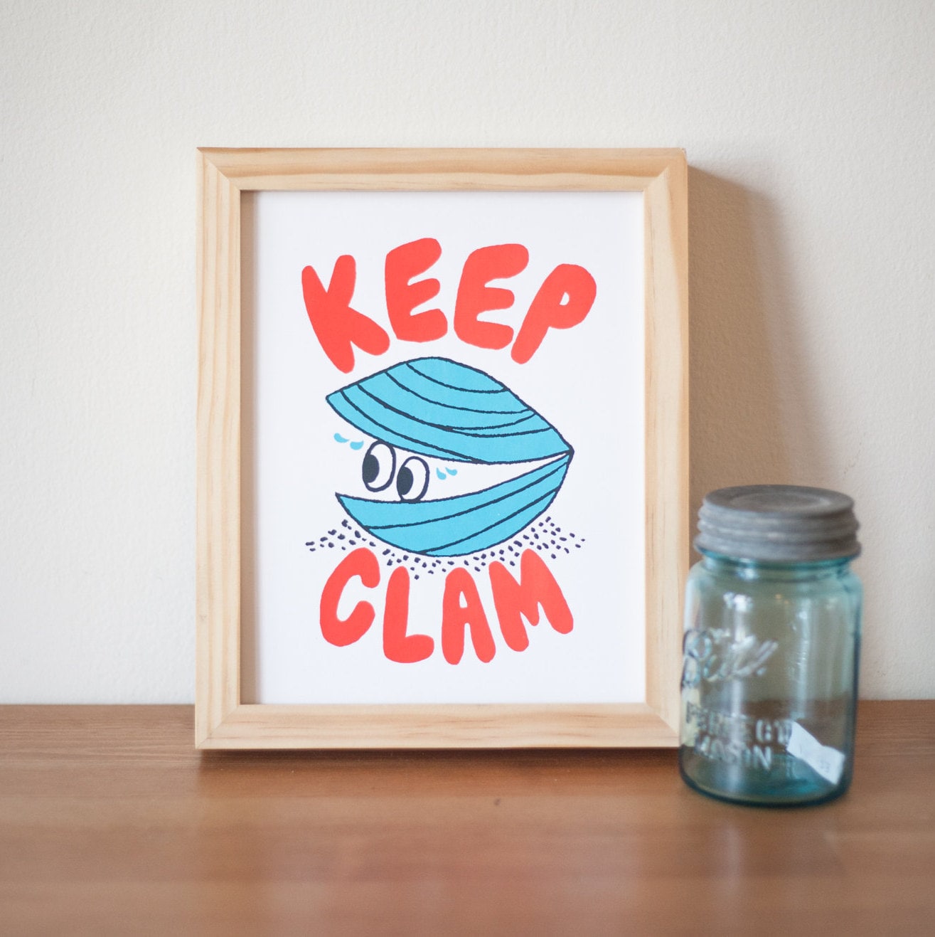 Keep Clam - Etsy