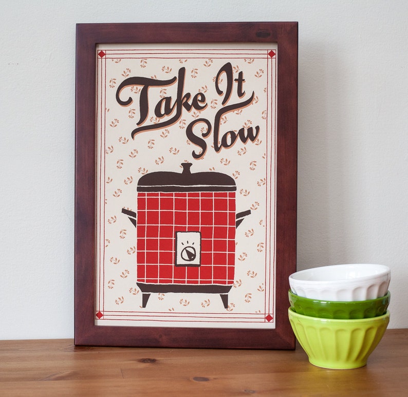 Take It Slow - Etsy