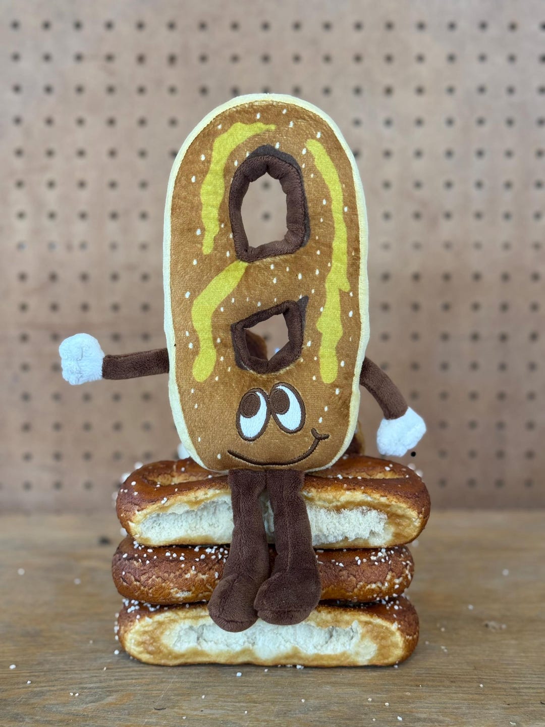 Philadelphia Pretzel Plush Toy, Soft Pretzel Stuffed Animal Doll - Etsy