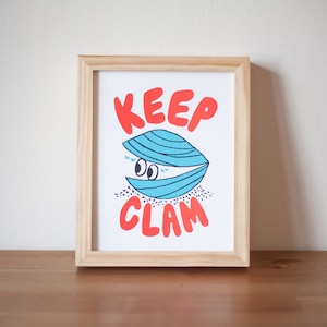 Keep Clam - Etsy