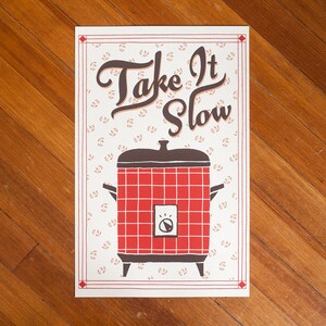 Take It Slow - Etsy