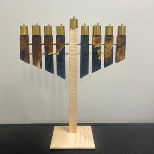 Epoxy Menorah - Etsy