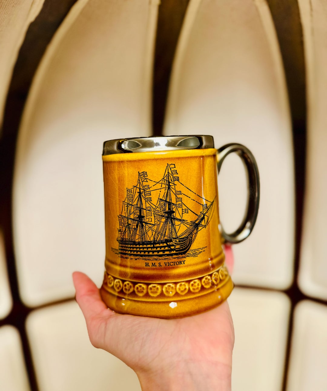 Nautical Decor for Coffee Bar | Lord Nelson HMS Victory Mug - Etsy