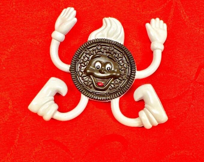 Vintage Nabisco Oreo Cookie Mascot Bendy Toy | Bendable 4.25 ...