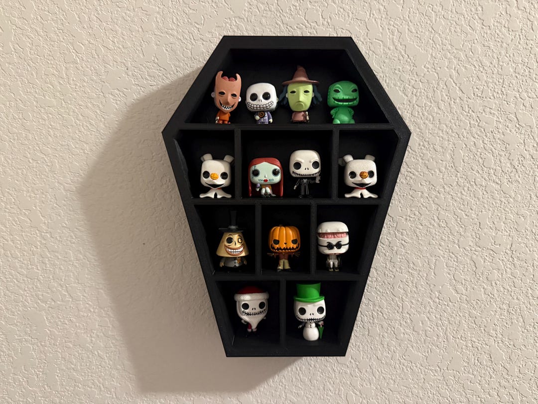 Nightmare Before Christmas Mini Pop Coffin Shelving - Etsy
