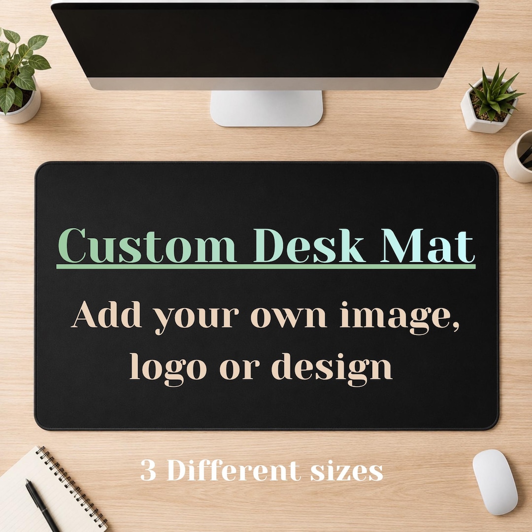 Personalized Deskpad |custom Photo Desk Mat | Personalized Desk Mat ...