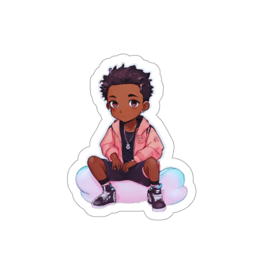 Koda Poc Anime Boy Sticker - Etsy