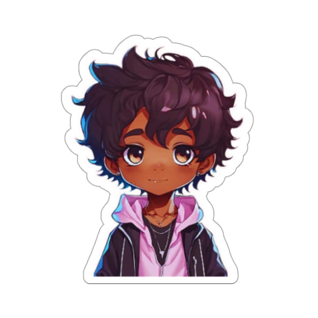 Kosuke Poc Anime Boy Sticker - Etsy