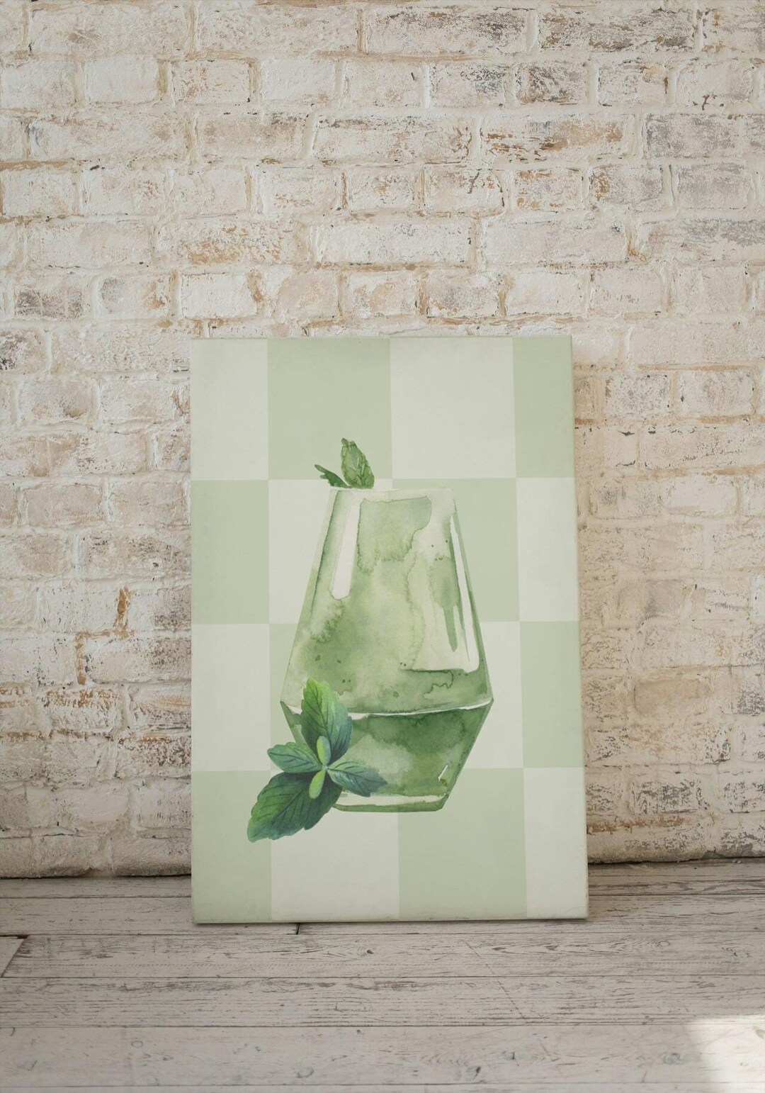 Mojito Art Print Cocktail Home Decor Bar Cart Art - Etsy
