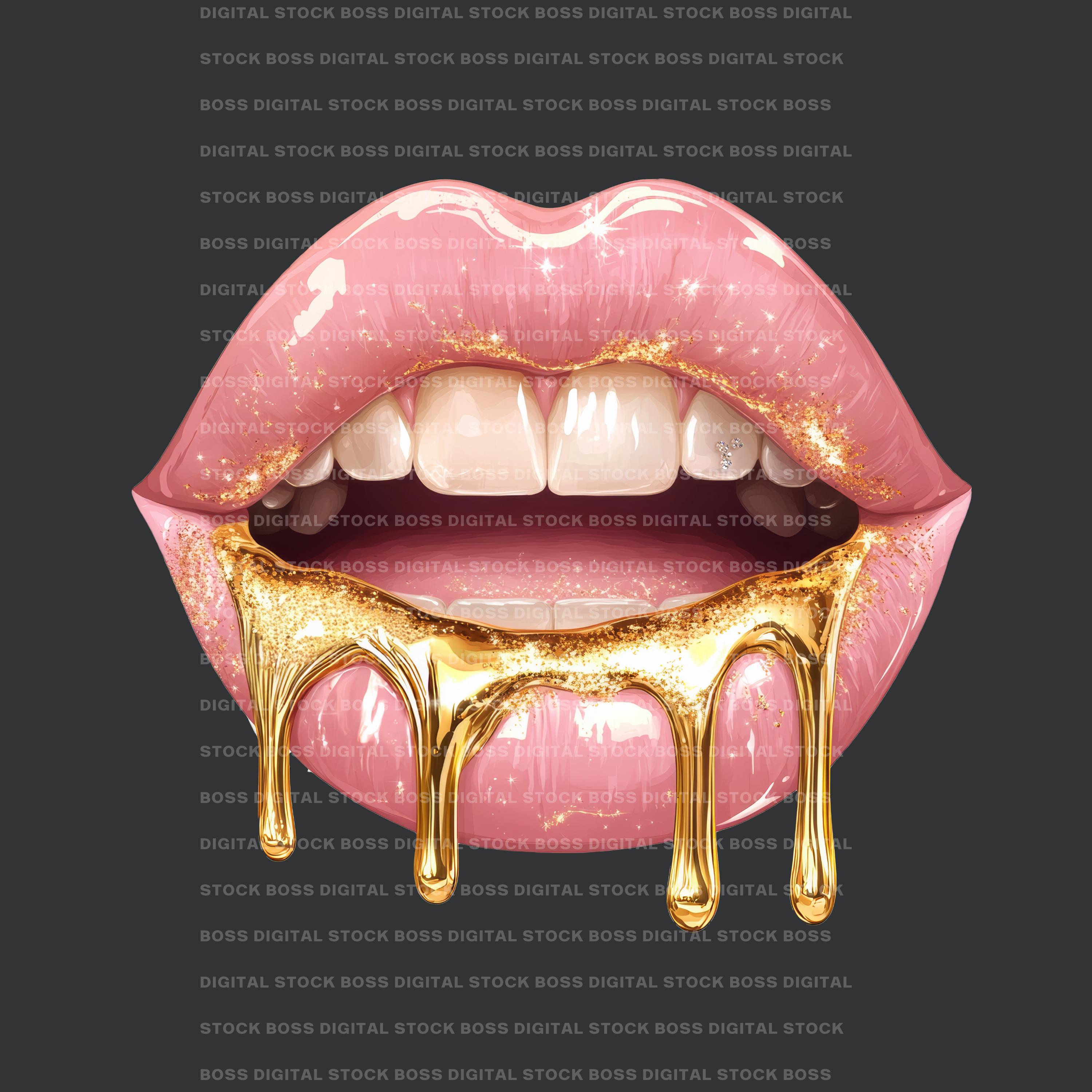 Tooth Gem Business | Tooth Gem Logo | Teeth Gem Gold Drip | PMU Logo ...