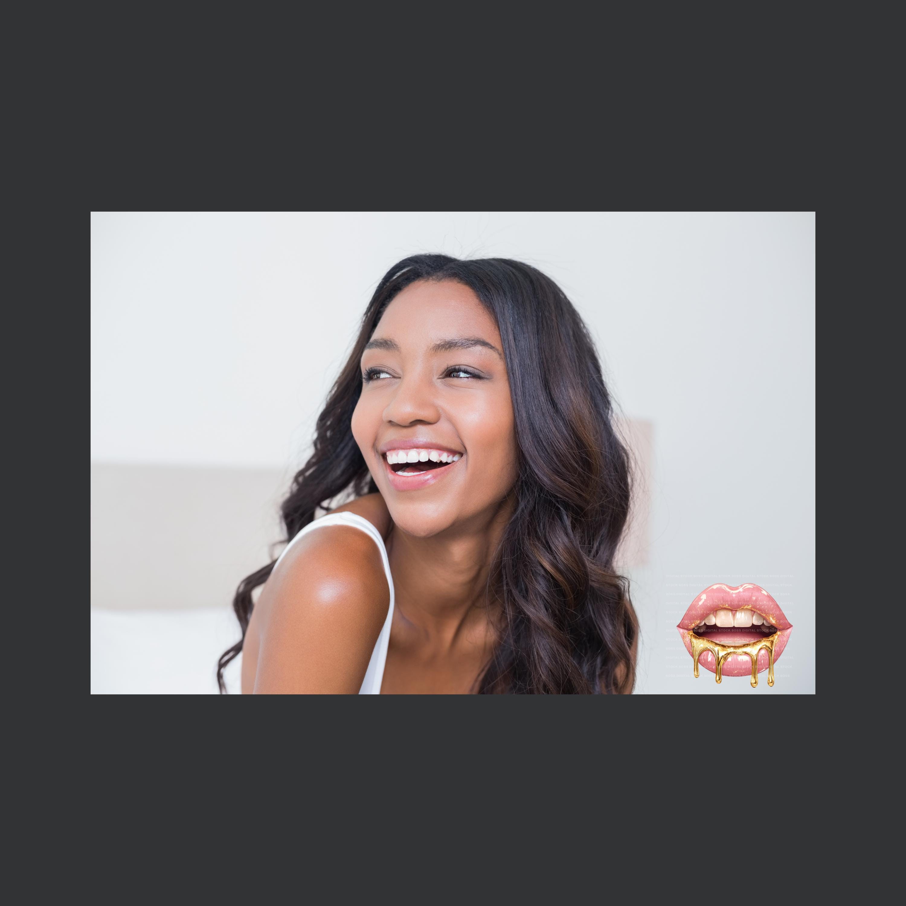 Tooth Gem Business | Tooth Gem Logo | Teeth Gem Gold Drip | PMU Lip ...