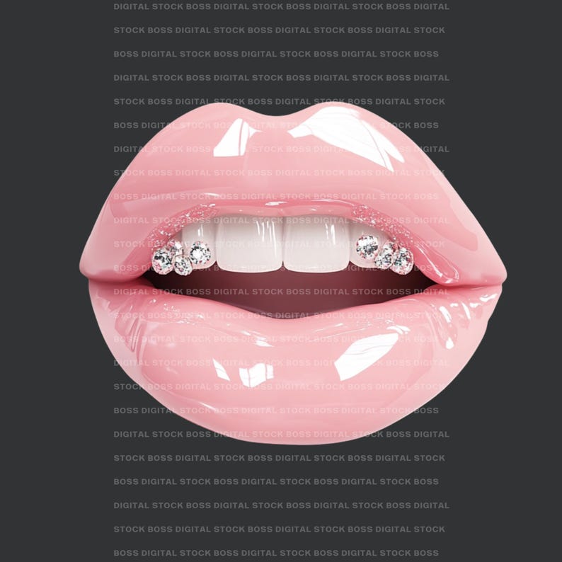 Tooth Gem Logo Design: Crystal Drip Art (digital Download PNG/JPEG) - Etsy