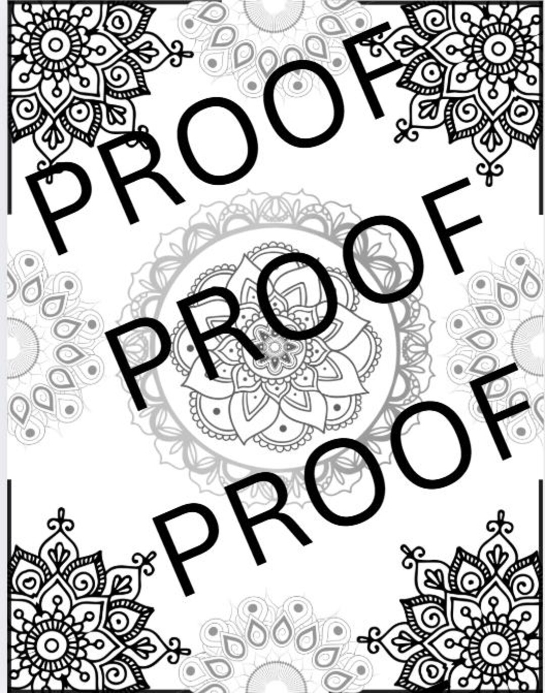 Mandala Meditation Coloring Pages for Adults and Kids, Relaxing ...