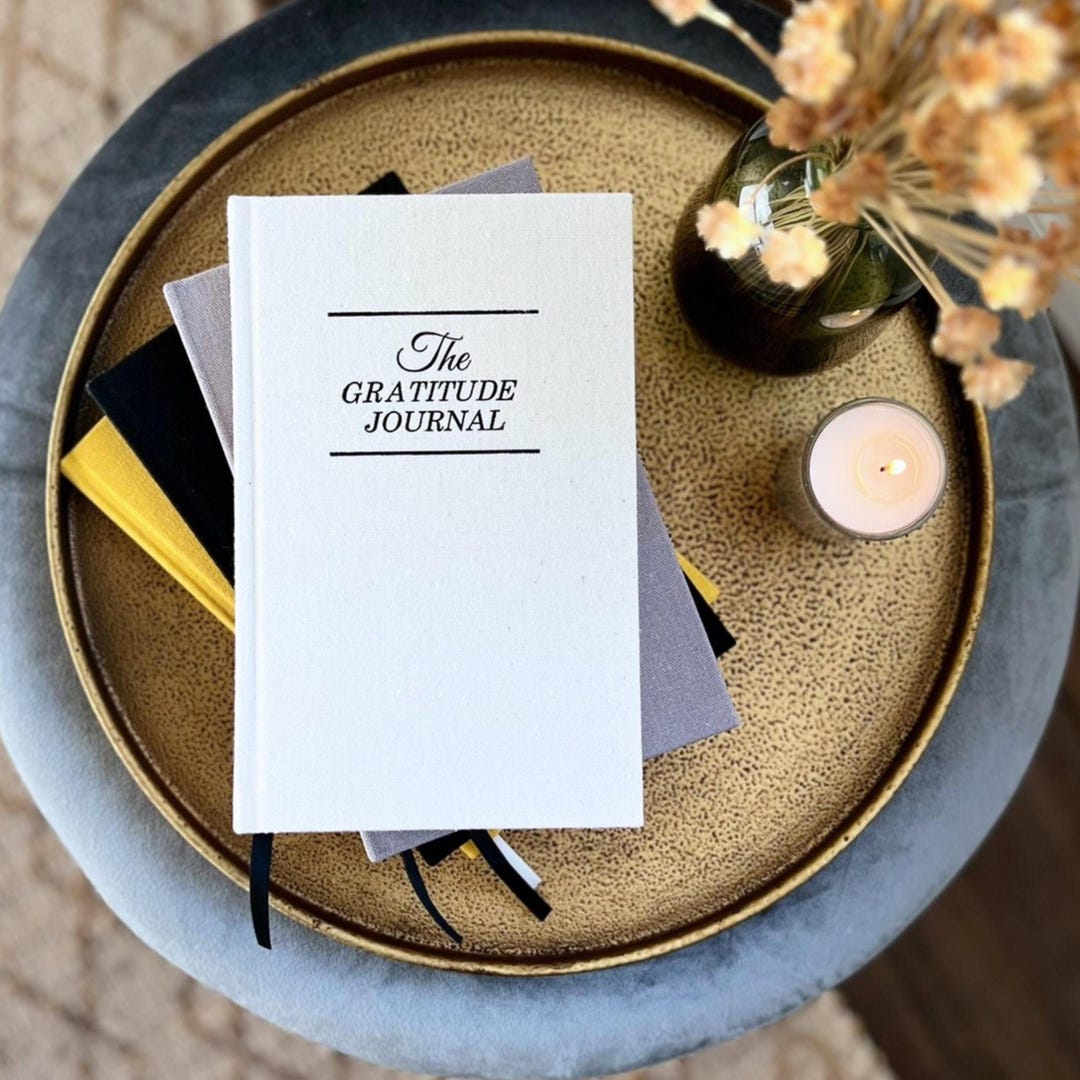 Daily Gratitude Journal – Available in 4 Colors | Bundle With Self ...