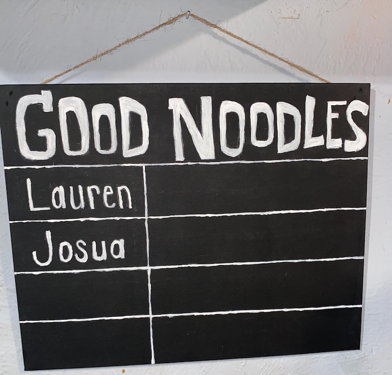 Good Noodle Board; Reward Chart; Chore Chart - Etsy