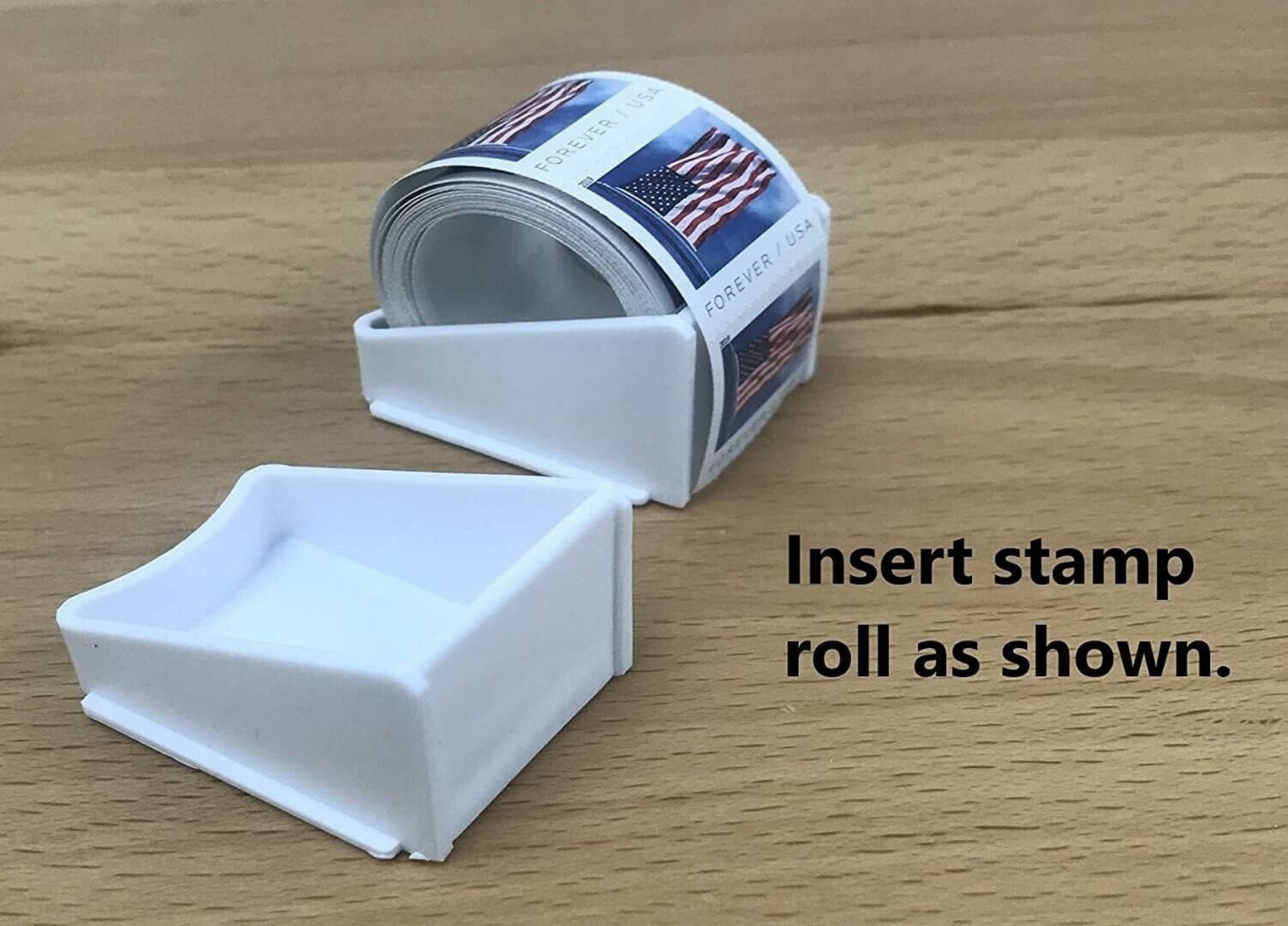 Stamp Roll Holder Dispenser for a Roll of 100 Stamps (2022, 2019, 2018 ...