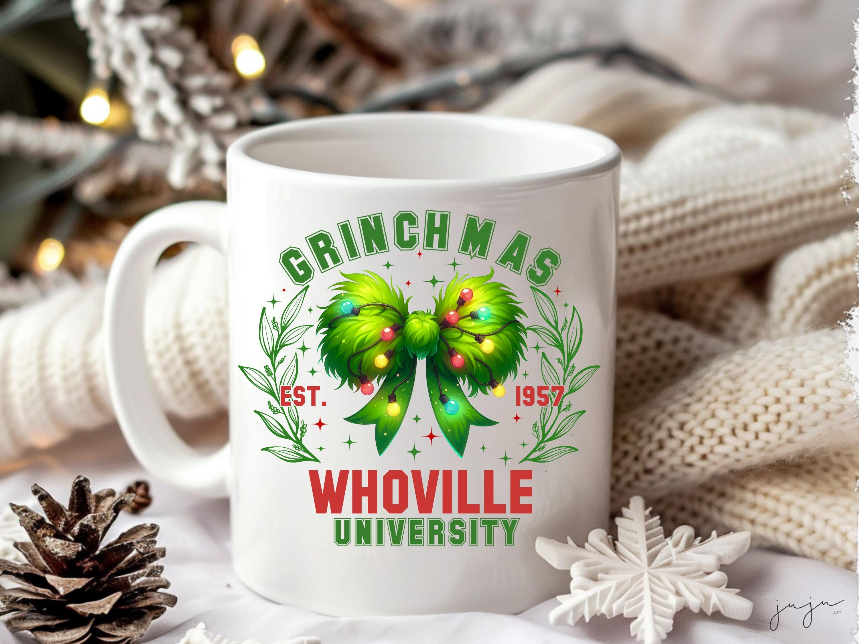 Christmas Grinch Bundle PNG, Grinchmas Bundle Png, Furry Green ...