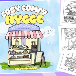 Cozy Hygge Coloring Pages, 52 Super Cute Designs of Cozy Hygge Spaces ...