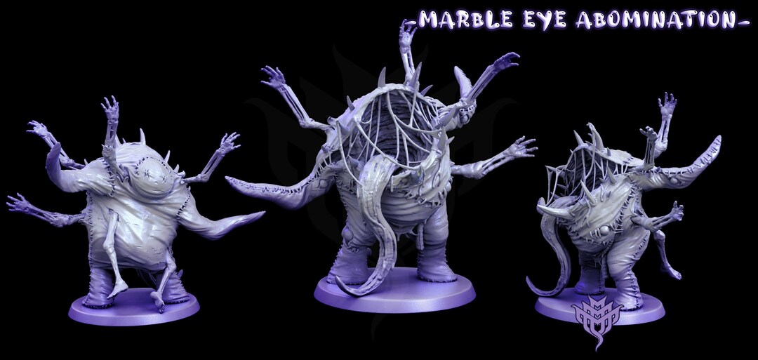 Marble Eye Abomination Mini Monster Mayhem Ultra Detailed Highly ...