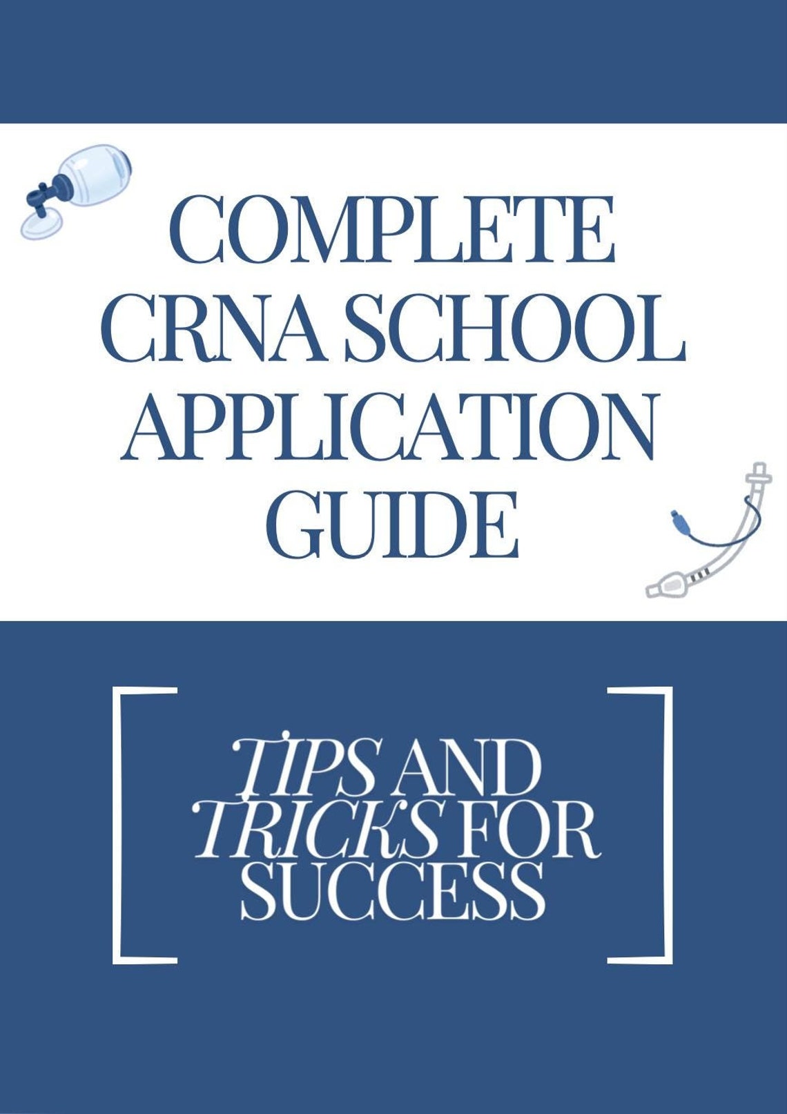 Complete CRNA School Application Guide - Etsy