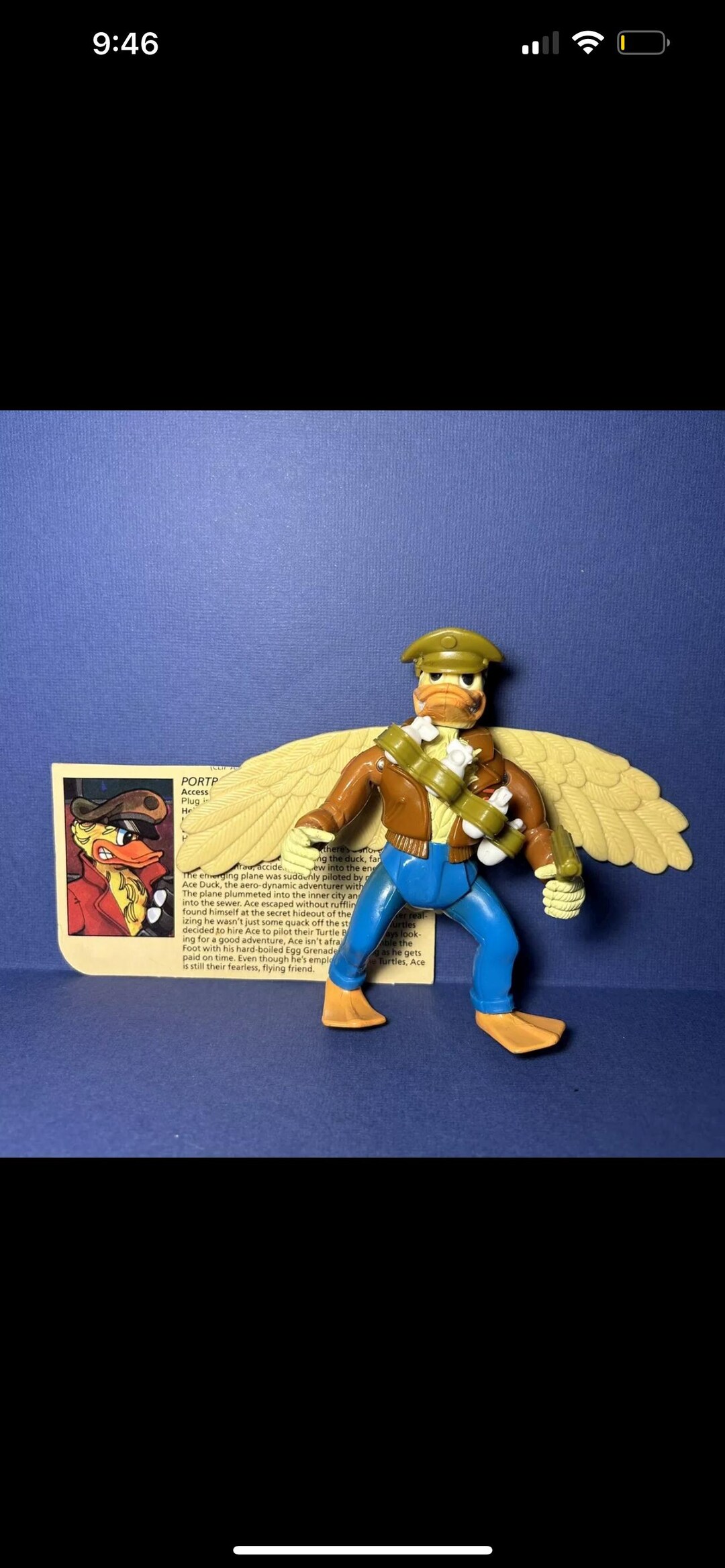 TMNT Ace Duck Complete With File Card 100% Complete Near Mint 1989 - Etsy