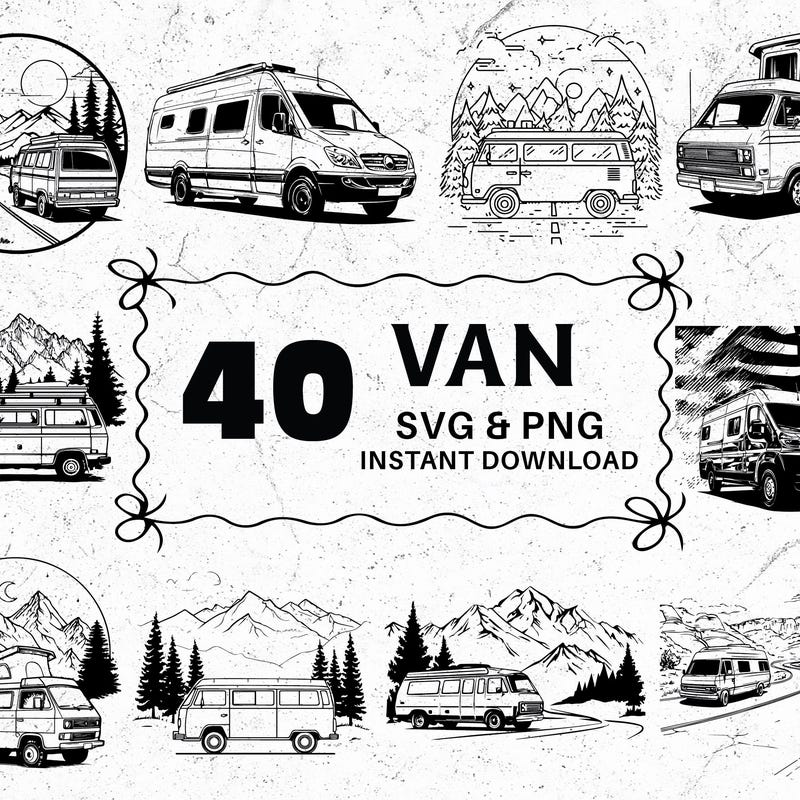Van Life Svg - Etsy