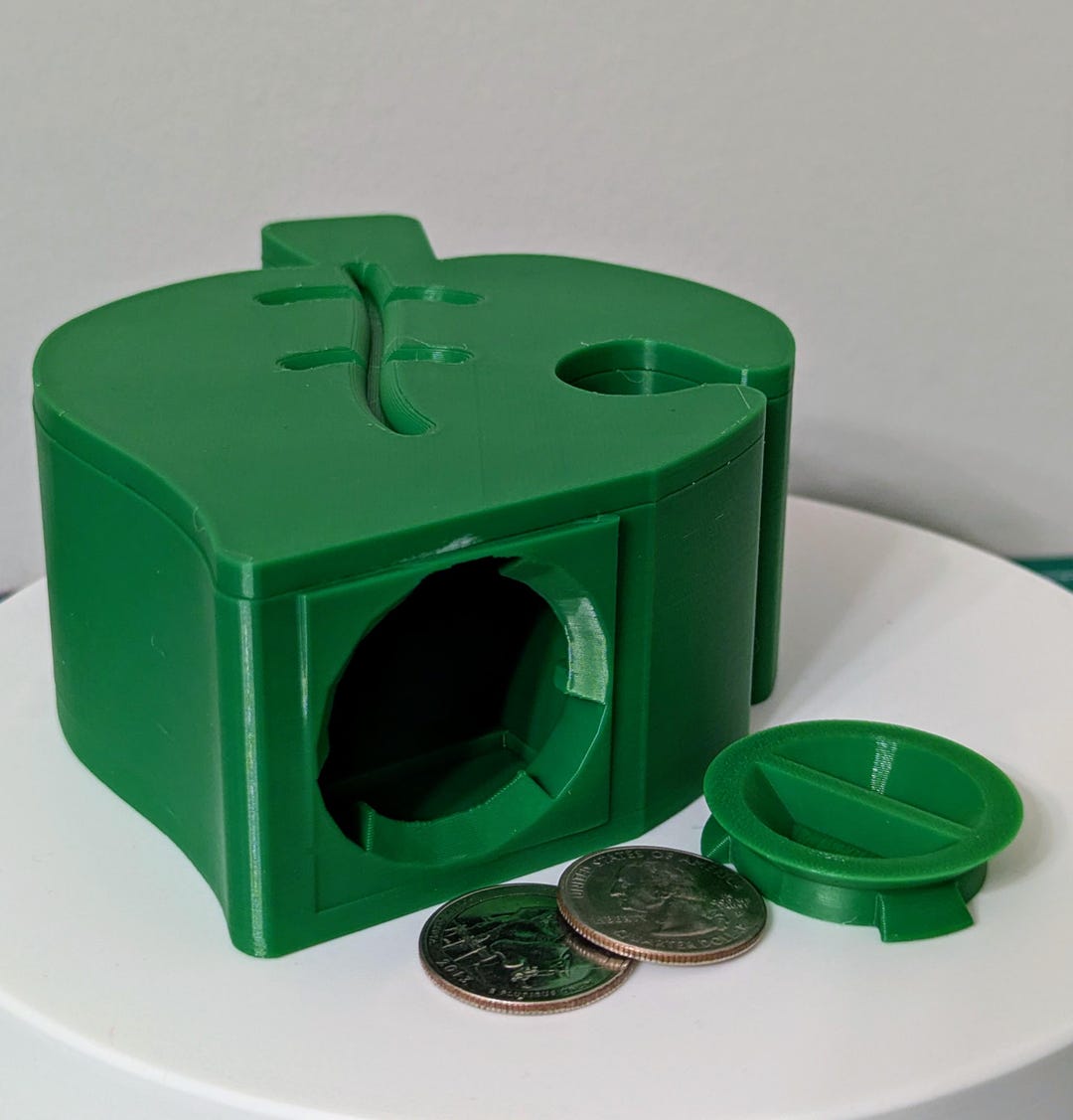 Animal Crossing Themed Cute Leaf Shaped Piggy Bank Coin/money Storage ...