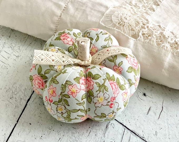 Pumpkin Pincushion Yellow Pumpkin Pin Keep Autumn Fall Decor - Etsy