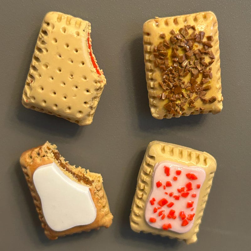 Cute Pastry Magnets - Etsy