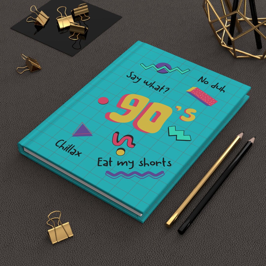 1990's Journal | Done That 1990s Edition | Gifts for 90s Kids ...