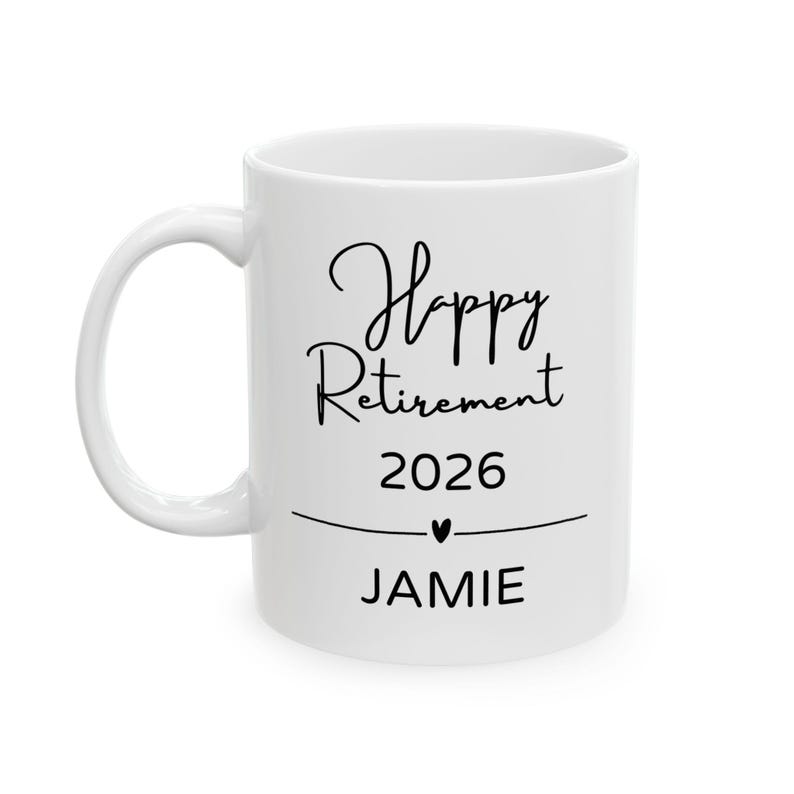 Not My Problem Anymore Retirement Mug 2026 | Personalized Coffee Cup ...