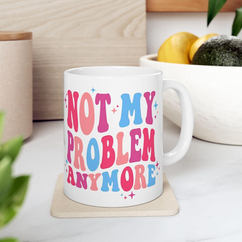 Not My Problem Anymore Retirement Mug 2026 | Personalized Coffee Cup ...