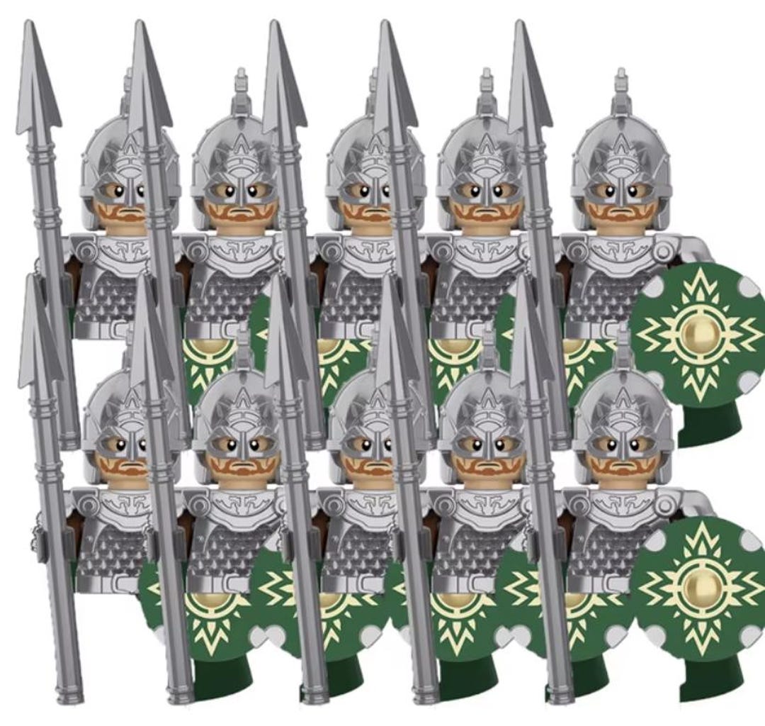 10 Lord of the Rings Riders of Rohan/rohirrim Kings Guard - Etsy