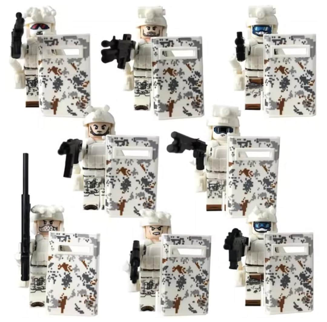 8 Military Ghost Special Forces Custom Minifigures - Etsy